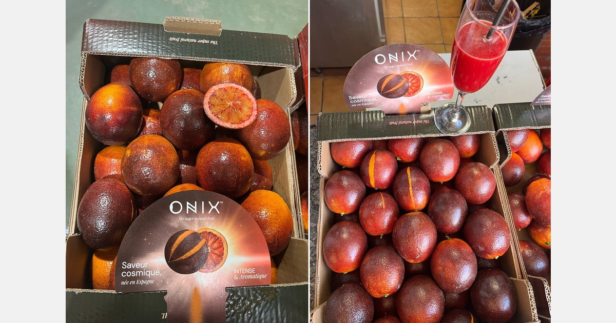 "Le arance Onix hanno un colore quasi nero"