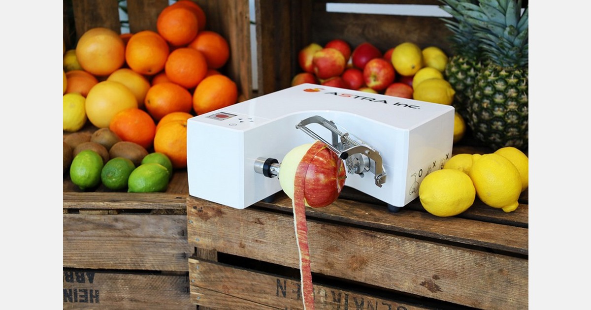 Astra presenterà il nuovo modello di pelatrice in due importanti fiere