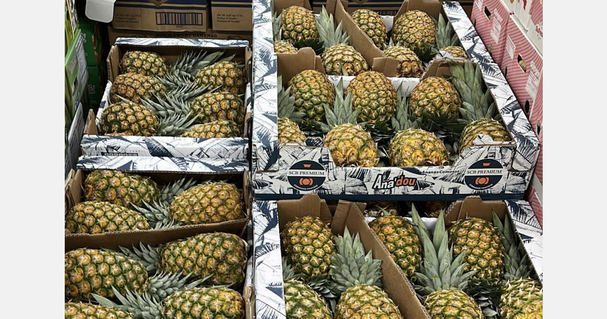 "E' la prima volta nell'anno che non ho ananas da vendere"
