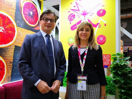 Il console d'Italia a Hong Kong incontra CSO Italy ad Asia Fruit Logistica