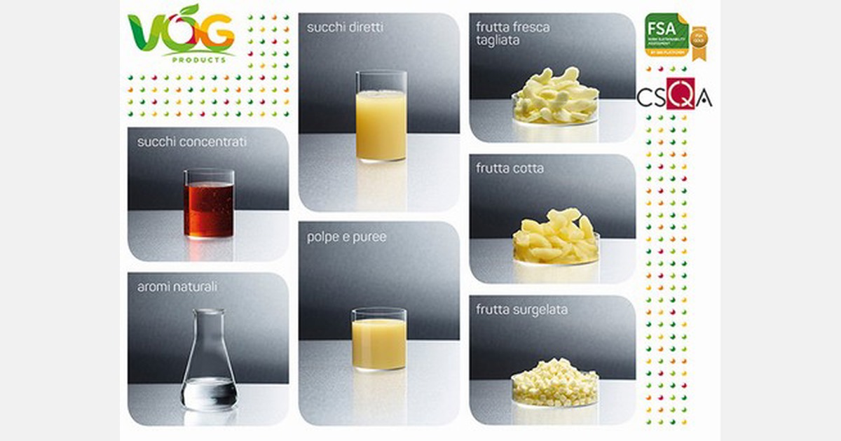 VOG Products: la sostenibilita' ai massimi livelli con il GlobalGAP ...