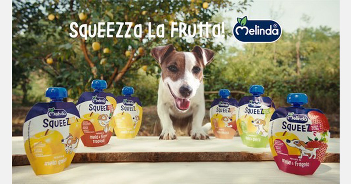 Gli squeez di Melinda dedicati ai bambini debuttano in tv