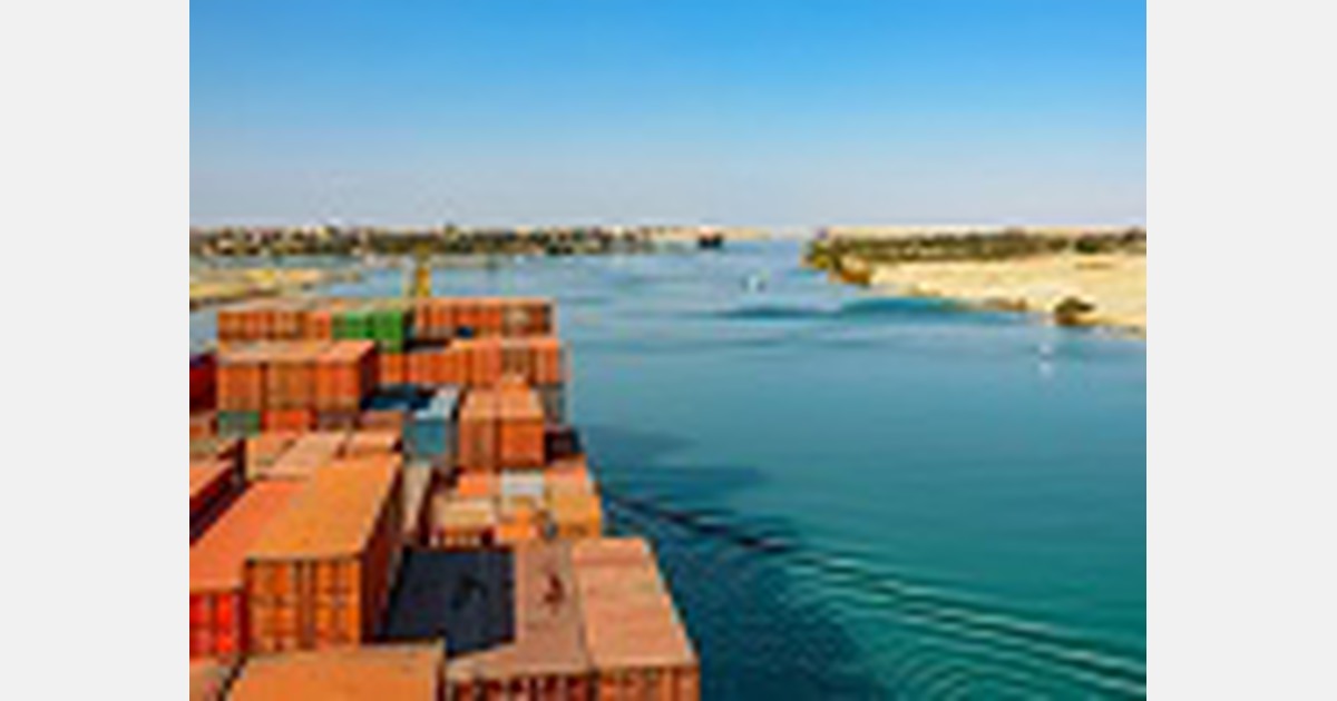 Canale di Suez: ad agosto registrato un traffico navale record