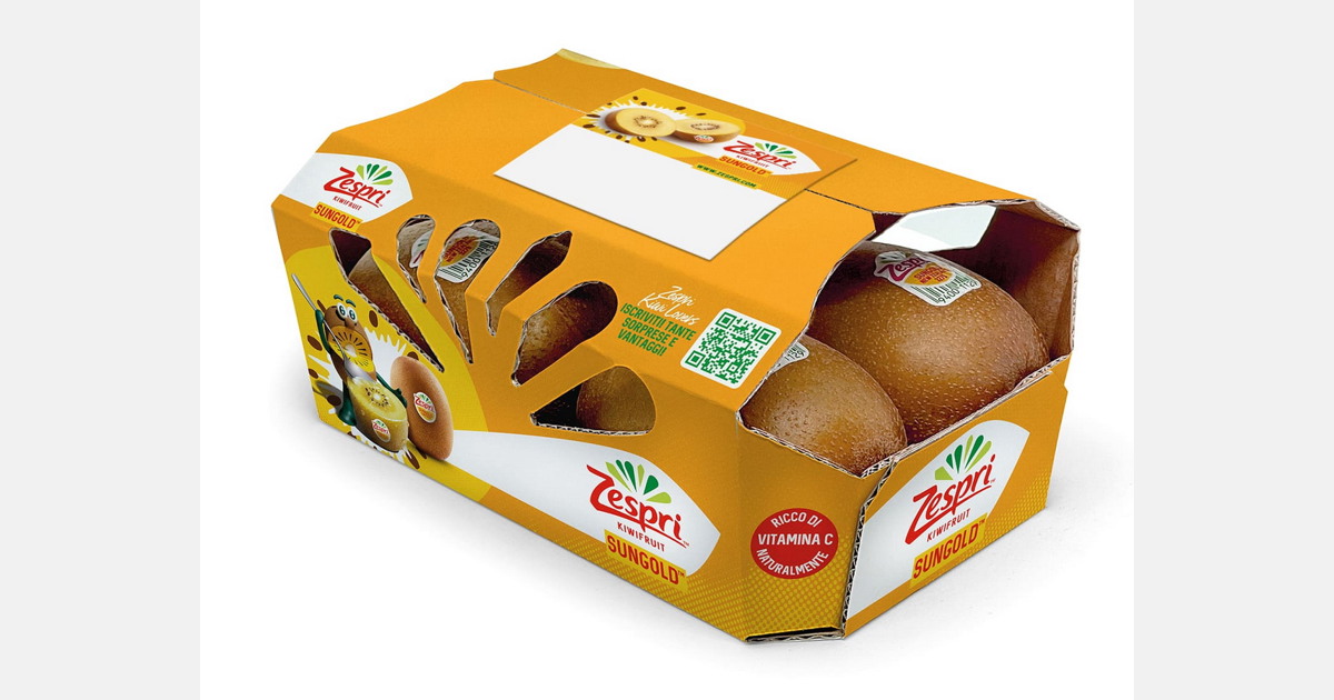 Nuovo packaging per i kiwi Zespri