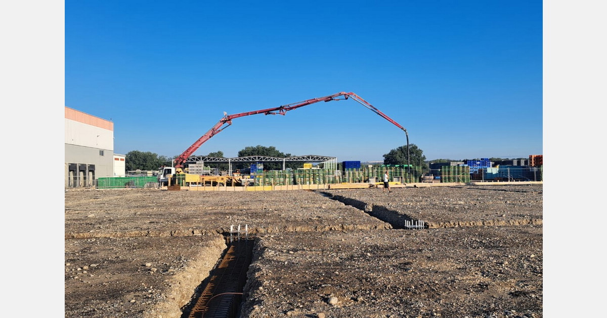 Ampliamento per lo stabilimento di Scanzano Jonico