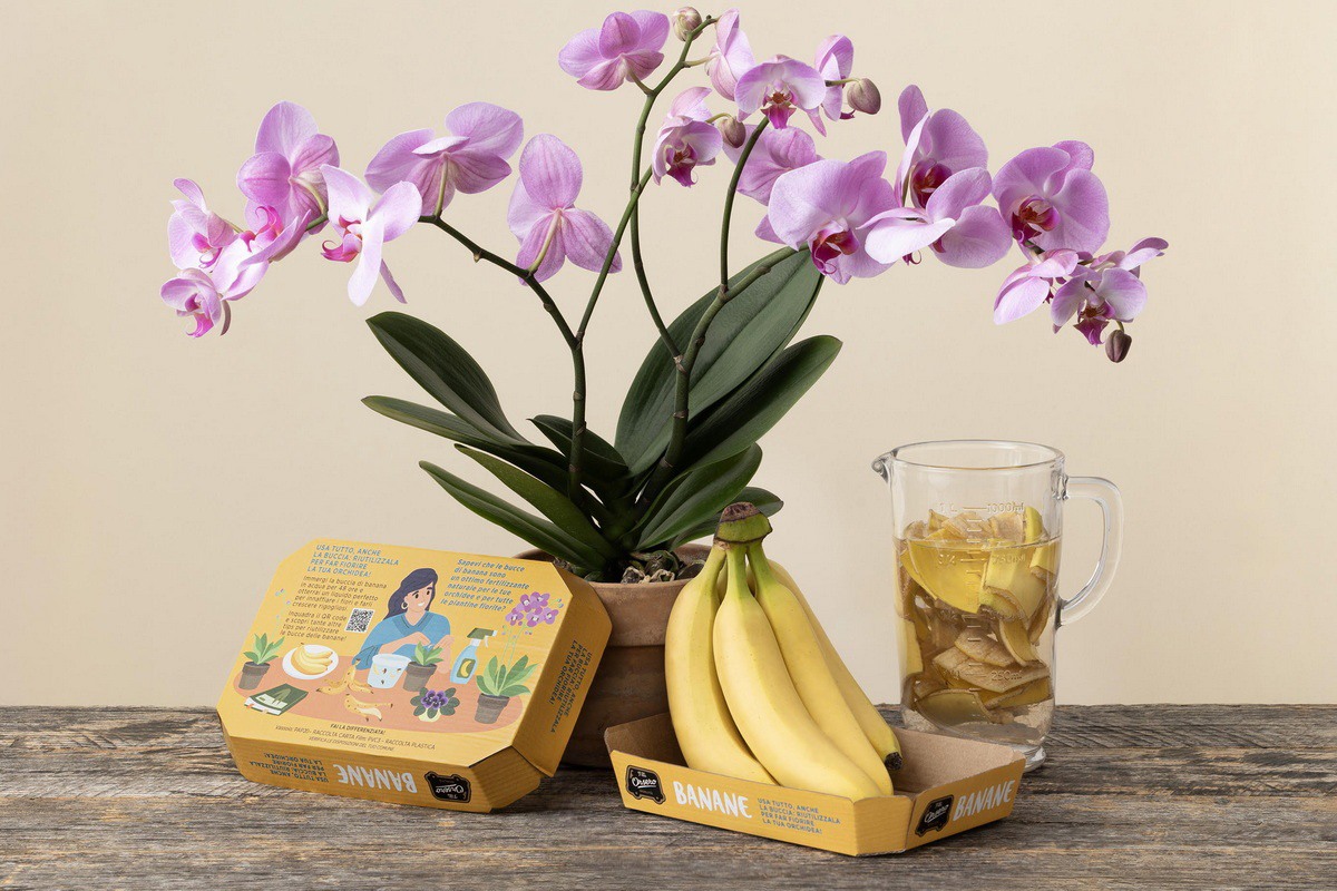 Una limited edition per valorizzare anche la buccia della banana